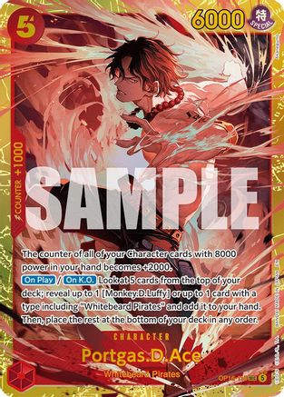 Portgas.D.Ace (118) (OP16-118) - The Time of Battle Foil – Springer Hobbies