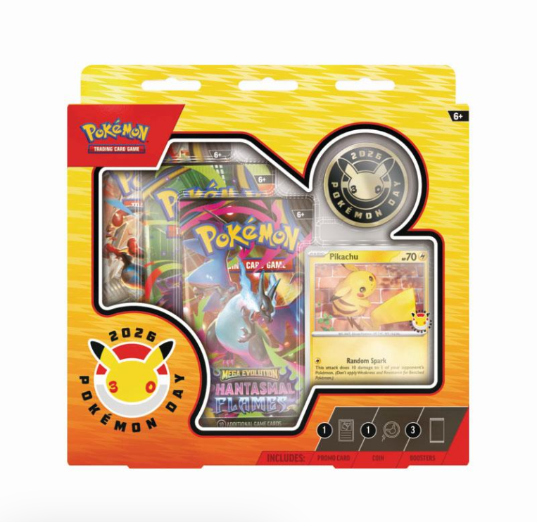 Pokémon Day 2026 Collection (Max 4 per customer) - coming week of with ...